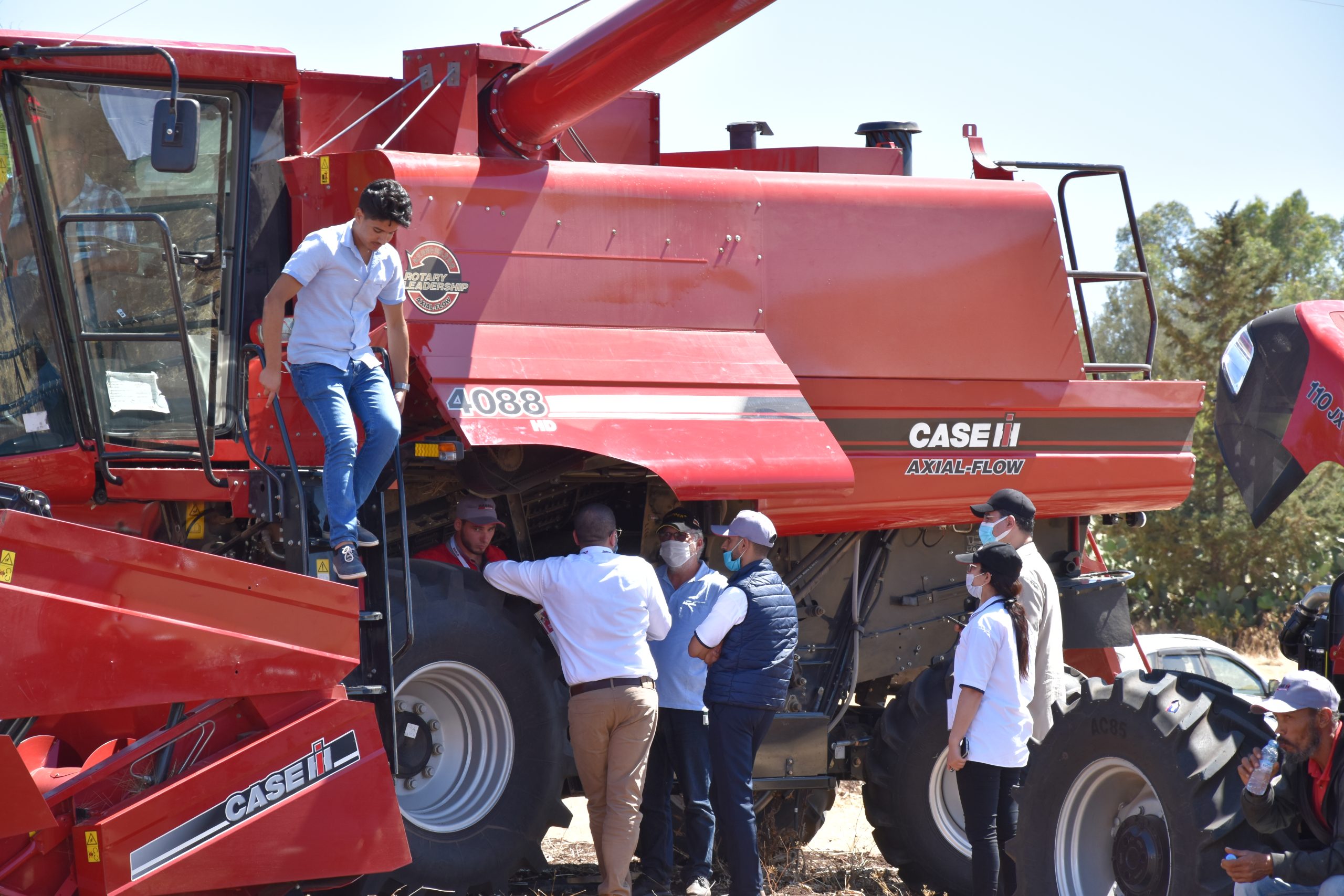 Axial Flow 4088’’ de CASE IH : Une moissonneuse batteuse nouvelle ...