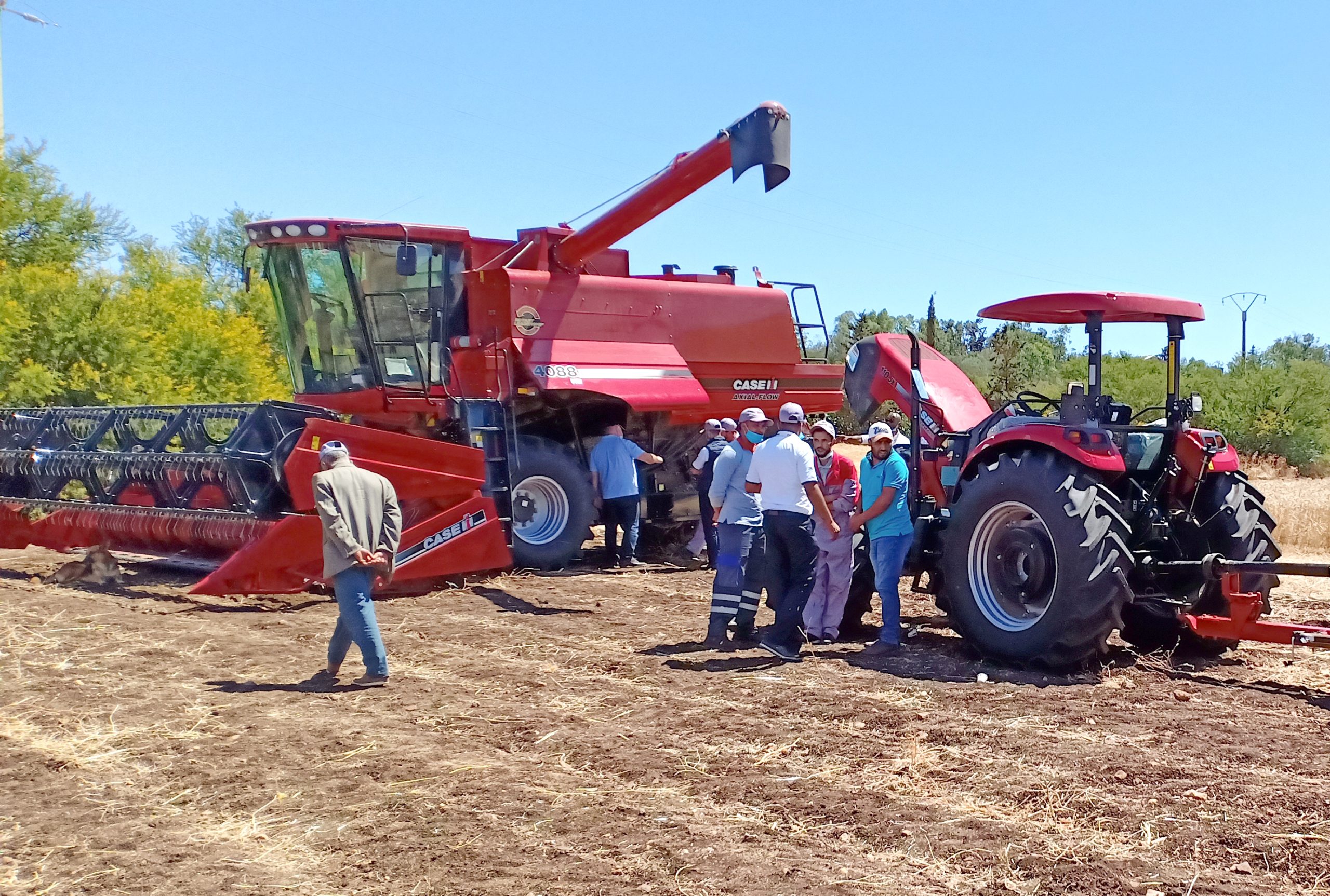 Axial Flow 4088’’ de CASE IH : Une moissonneuse batteuse nouvelle ...